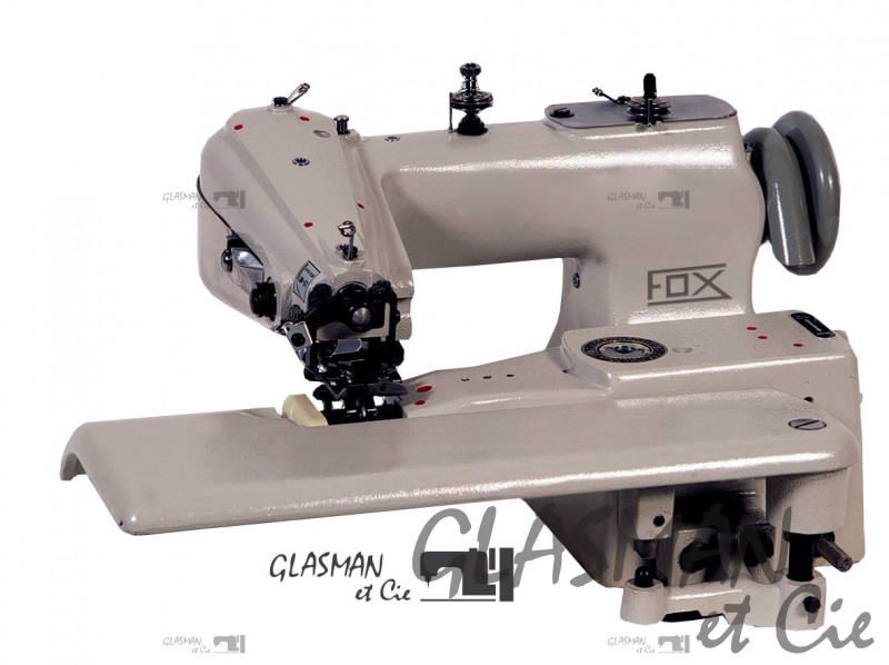 Ourleuse industrielle points invisible FOX BM 230 - Glasman Machines à ...