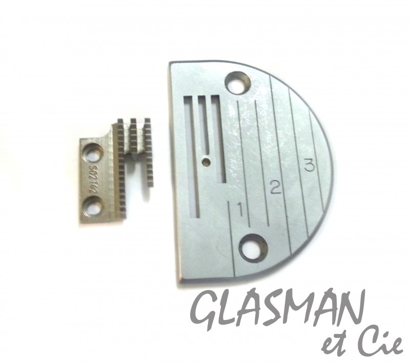 Ensemble plaque et griffe pour machine à coudre industrielle JUKI ...